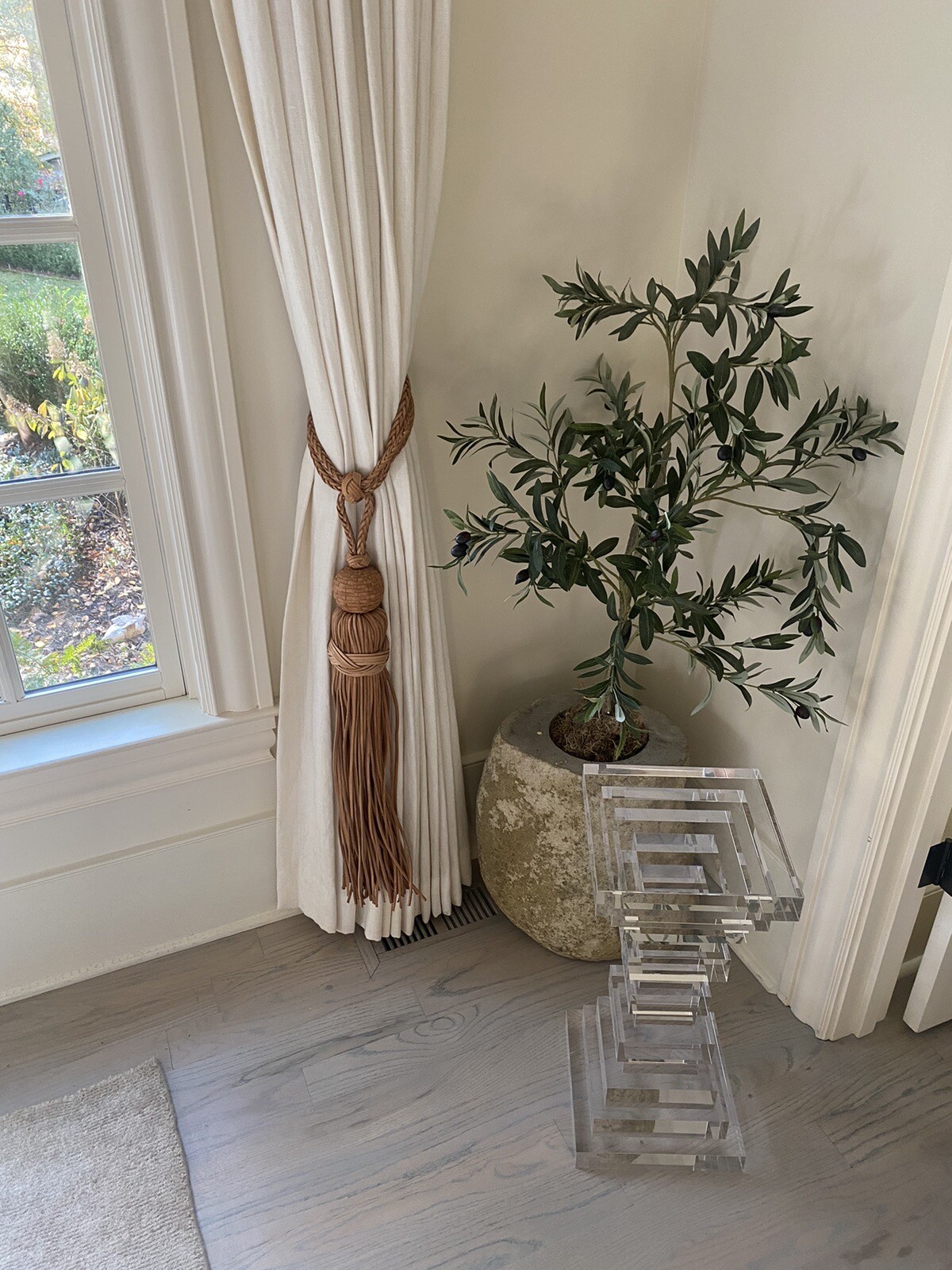 Jenni Kayne Sample Sale Leather Tie Backs - Set Of Two | eBay