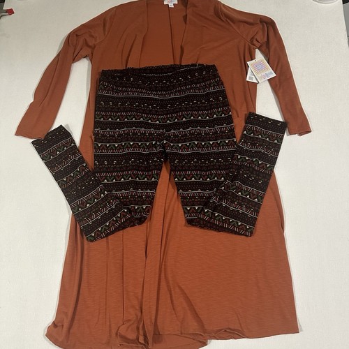 LuLaRoe kimono duster cover-up With TC Leggings Brand New | eBay