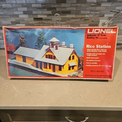 Vtg Lionel "O" 6-2797 Rico, Colorado, Rocky Mountain Train Station ...
