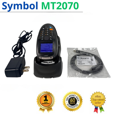 Zebra MT2070 Mobile Barcode Scanner w/STB2078 Dock & Bundle - 1 YEAR ...