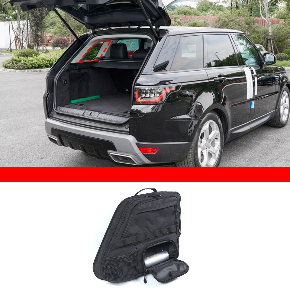 Car Trunk Left Side Window Storage Bag For LR Range Rover Sport L494 ...