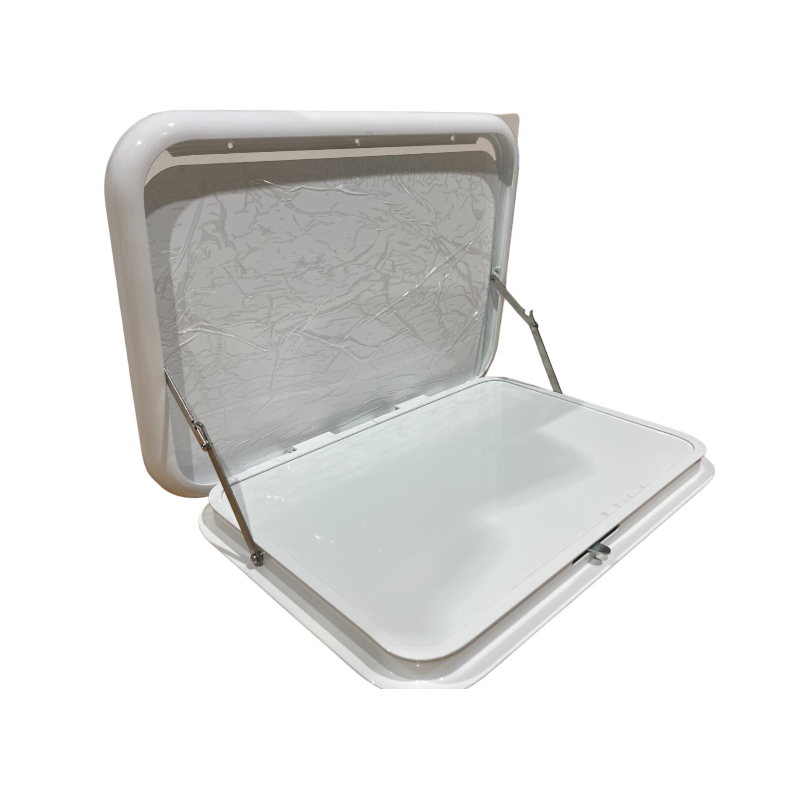 CARAVAN FOLDOUT TABLE PICNIC TABLE 500mmX350mm KEYLESS ALUMINIUM WHITE ...