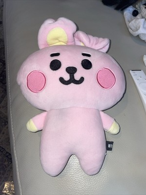 BT21 Baby Cooky 11" Standing Pink Bunny Plush / Stuffed Animal BTS ...
