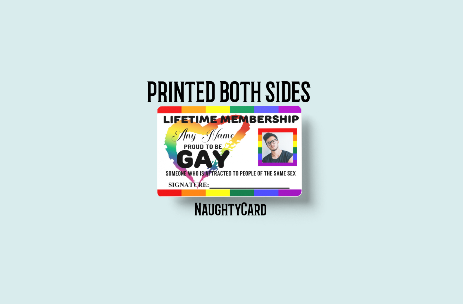 Gay Gift Set, Membership card, Mug, Glass Coaster, Pin Badge, Gay Pride ...