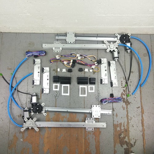 Packard 4-door Sedan Flat Glass Power Window Regulator Conversion Kit 7 ...