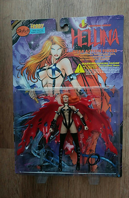 Hellina Mega Action Figure Skybolt 1997 Lightening Comics | eBay