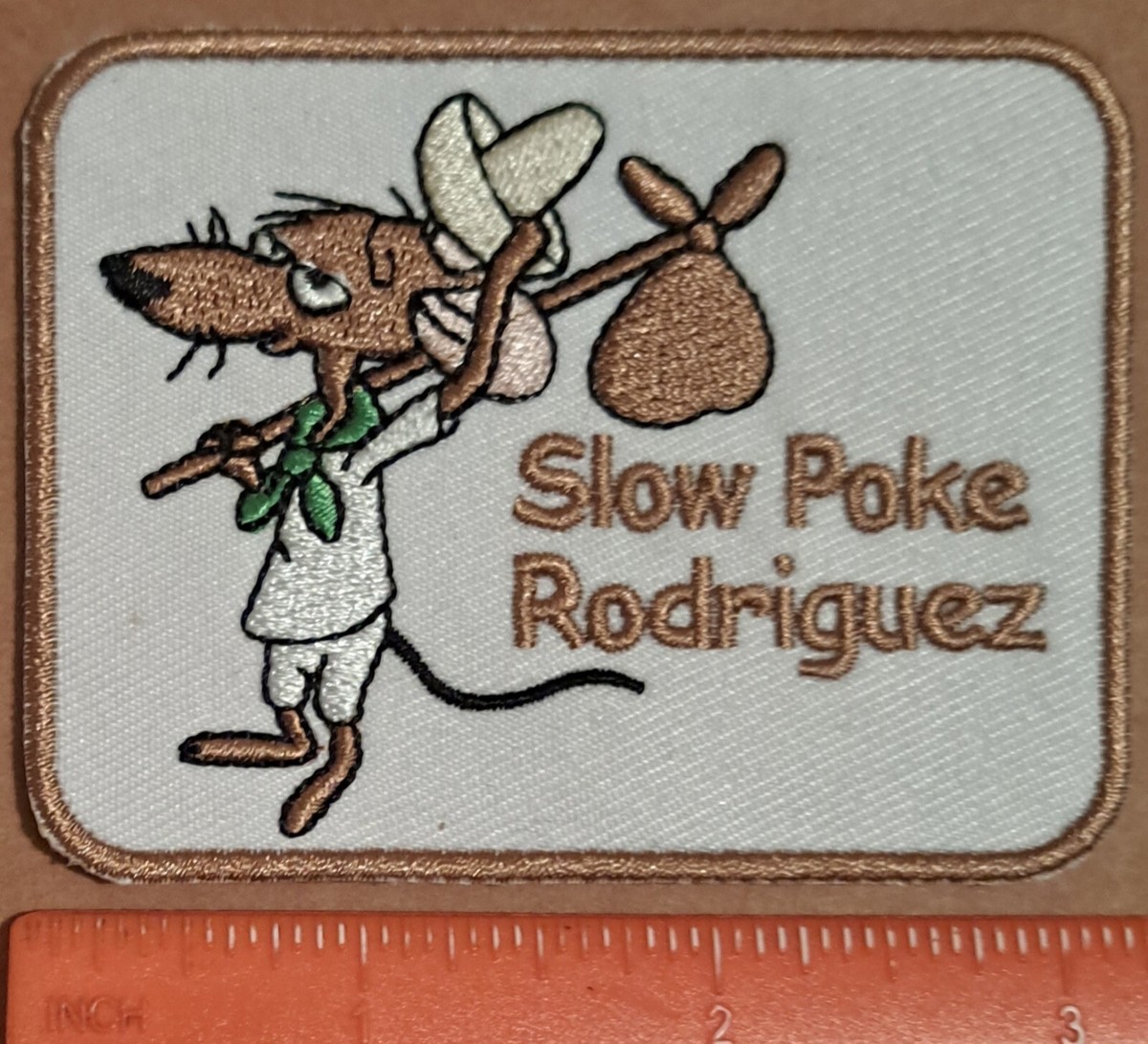 Slowpoke Rodriguez Tattoos Custom Chenille Badges And Patches