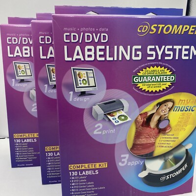 CD, DVD & Disk Labels - Stomper