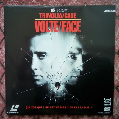 VOLTE-FACE (1997 J. Woo) LASERDISC PAL 97-0275/22 Touchstone Home Video ...