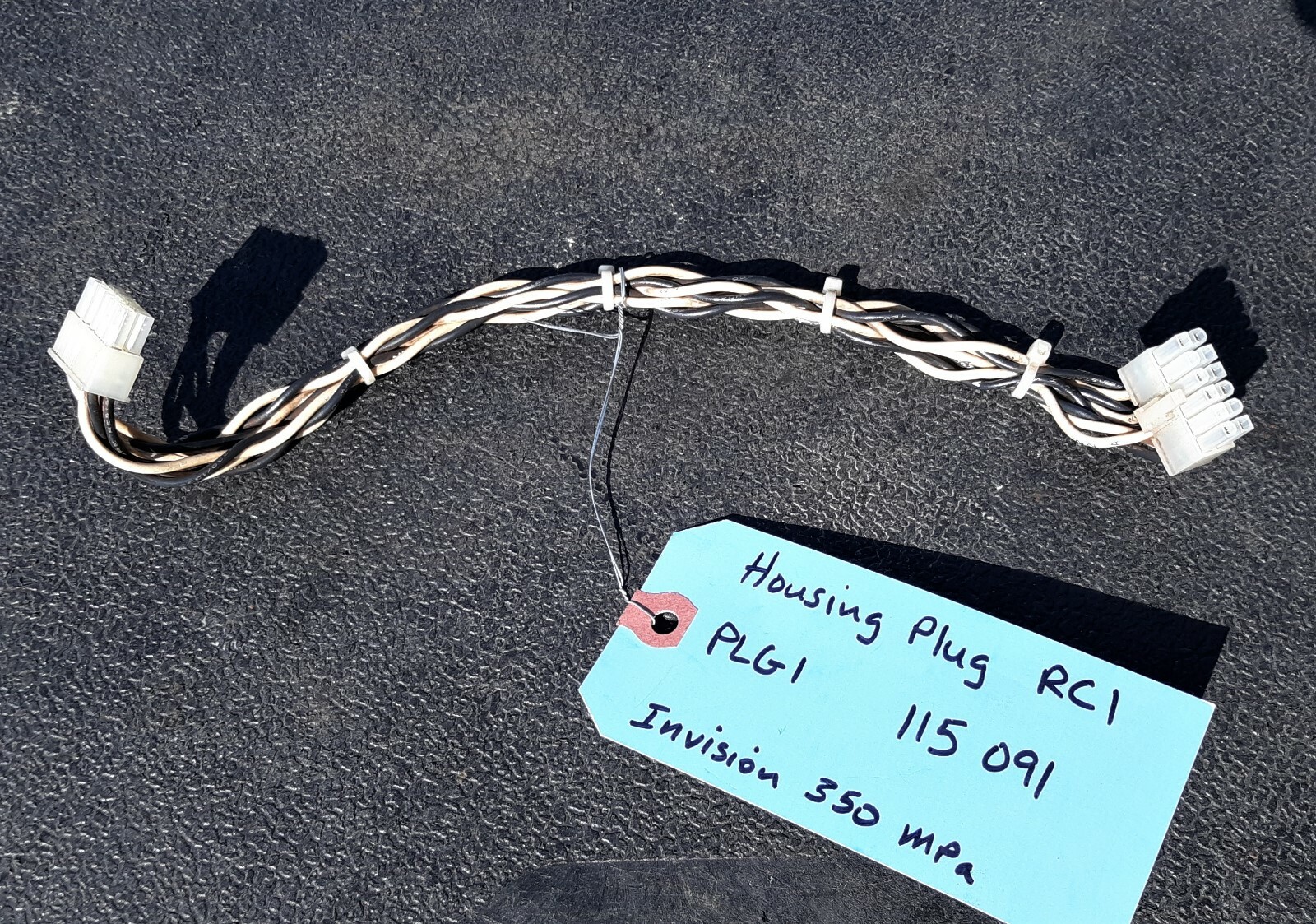 Miller Welding 115091 PLG1 Housing Plug & Pins Cable Assembly RC1 | eBay