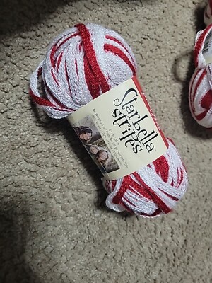 Premier Yarns Starbella Stripes On Edge #17-13 White Red #6 Bulky 1 ...