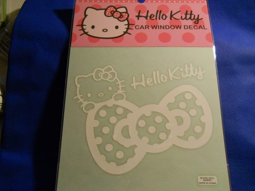 Hello Kitty Car Window Decal Rainbow design | eBay