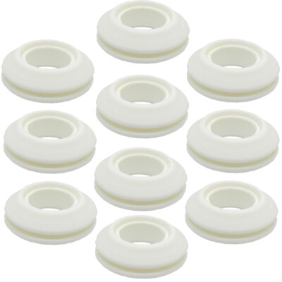 30 White Plastic Snap Eyelets 19mm For Tarpaulin, Groundsheets, Netting ...