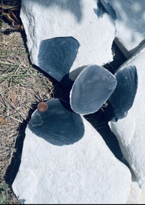 10 Pounds Of High Quality Blue Georgetown Flint (Whole Rock)Flint ...