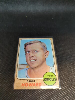 1968 Topps Bruce Howard Baltimore Orioles #293 | eBay