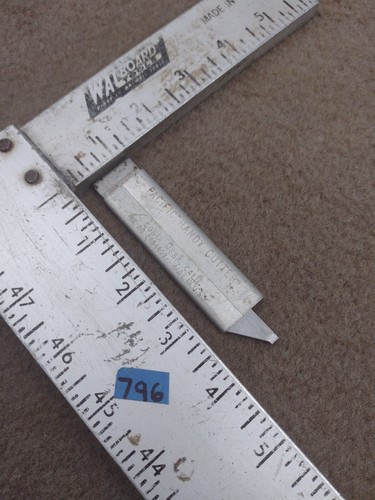 Vintage USA Pacific Handy Cutter Box Cutter Blade Holder Costa Mesa ...