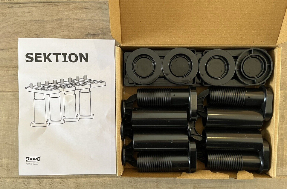 Ikea 19197 Sektion legs 4 x 4.5" new 102.655.18 | eBay