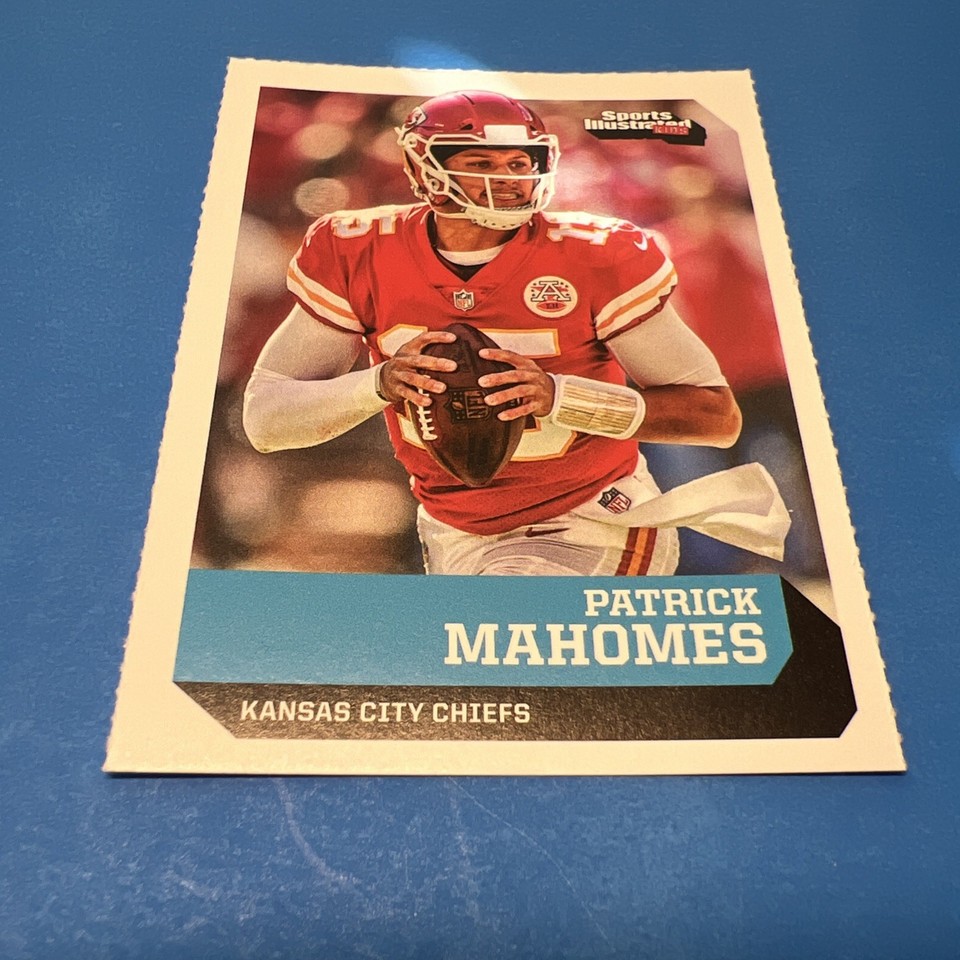 2019 Sports Illustrated for Kids SI Patrick Mahomes CLEAN SURFACE | eBay