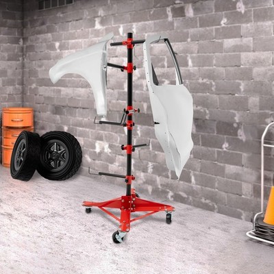 48" Rotating Bumper Hanger Stand Painting Car Repair Rack Tree Auto ...