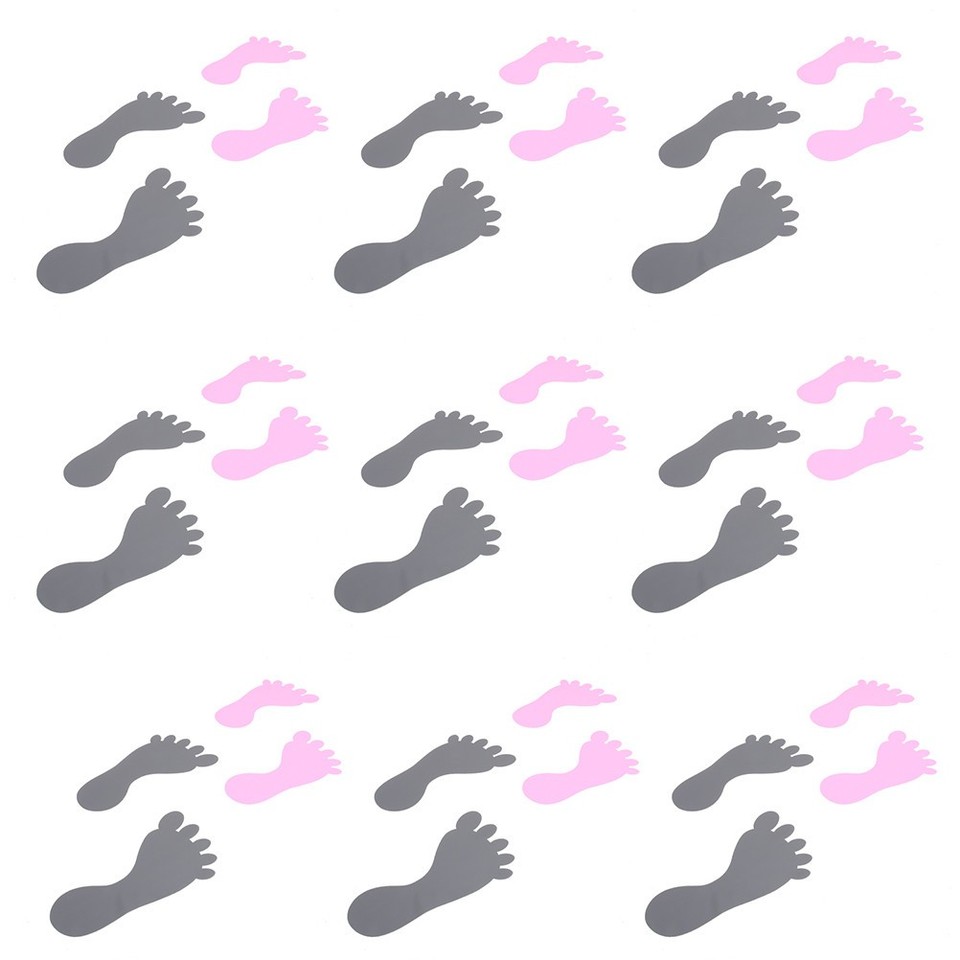 15 Pairs Kids Floor Stickers Floor Decals Nursery School Footprint ...