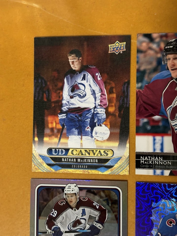 Nathan MacKinnon UD 2nd Year Colorado Avalanche NM-MT Ice Subzero ...