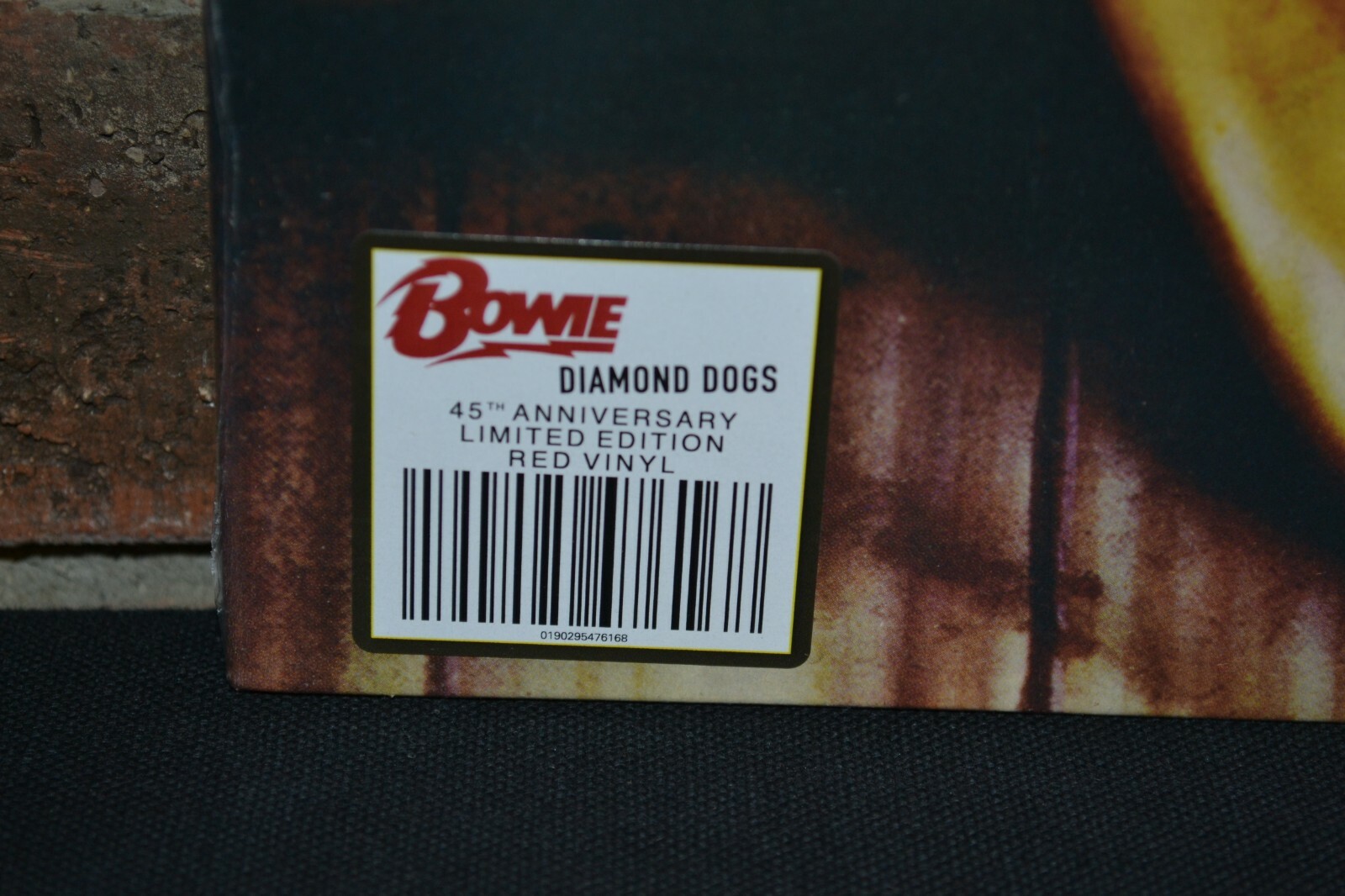 DAVID BOWIE - Diamond Dogs, Ltd 40th Anni Rmstrd RED COLORED VINYL LP ...