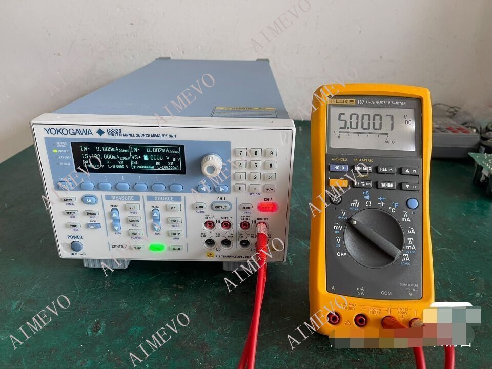 YOKOGAWA GS820 Multi Channel source measure unit | eBay