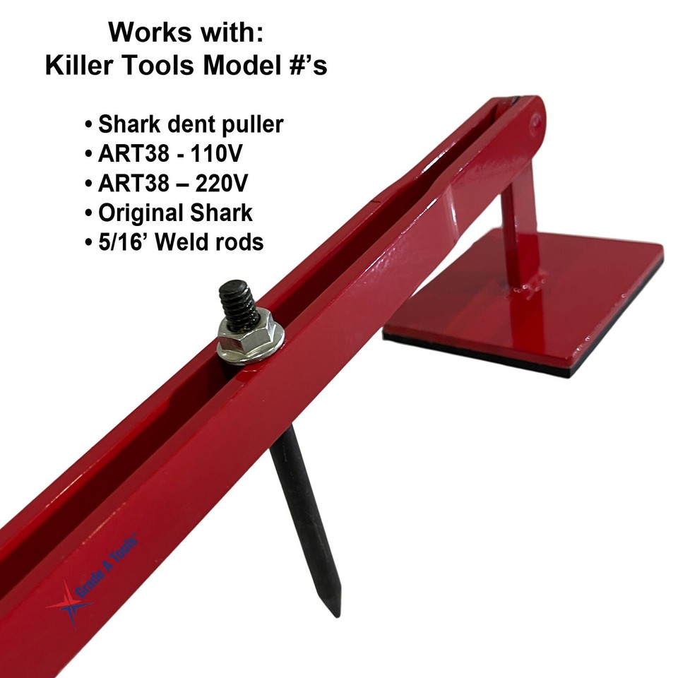 Leverage Pulling Bar & Weld Rod Kit For Killer Tools Shark Dent Puller ...