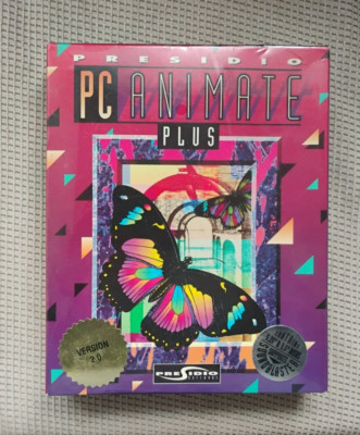 PC animate Plus (Presidio Software, Year Unknown) Rare Software Package ...