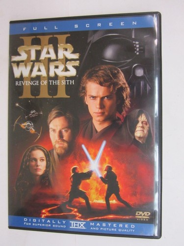 Star Wars Episode III: Revenge of the Sith (DVD, 2005, 2-Disc Set, Full ...