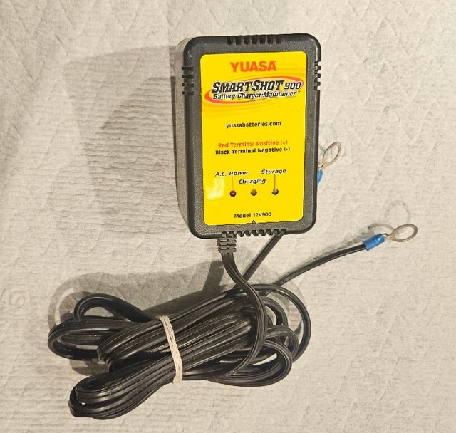 Yuasa SmartShot 12V900 Battery Charger Maintainer Smart Shot for sale ...