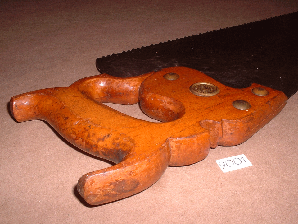 Vintage Disston & Sons No. 7 Hand Saw with 5 pt. 26-9/16" Blade (1896 ...