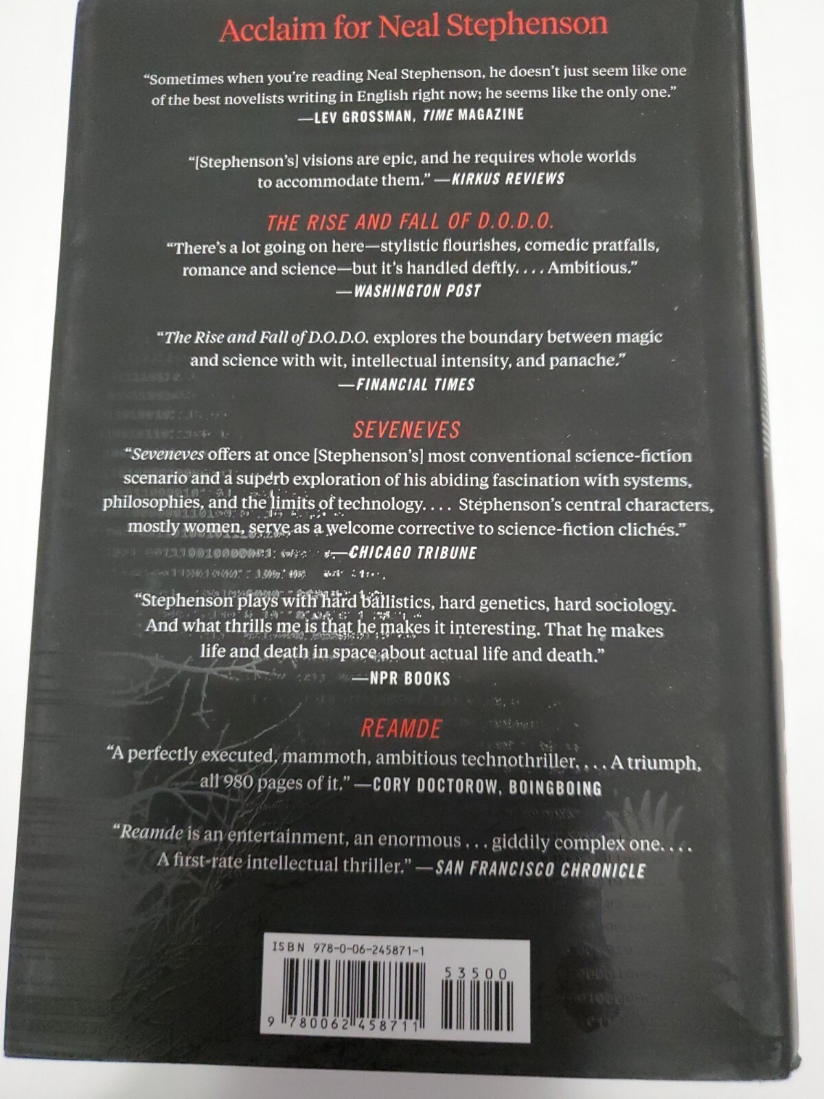 Fall; or, Dodge in Hell : A Novel by Neal Stephenson (2019, Hardcover ...