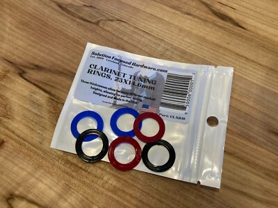 Clarinet Tuning Rings, Big 6 pc Set Fits Almost All Models Multiple ...