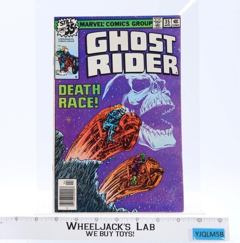 Ghost Rider Death Race Comic Issue #35 Marvel Comics April 1979 Vintage ...