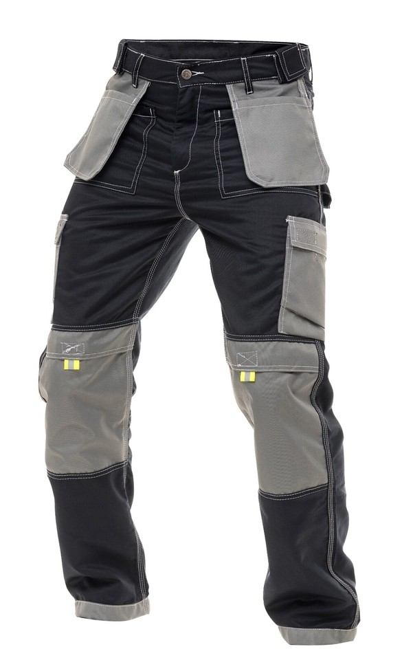 Mens Construction Tactical Safety Pants Cordura Utility Work Trousers ...