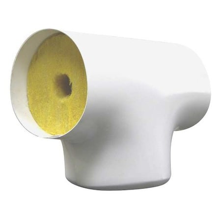 Zoro Select Tee428 3" Fiberglass Tee Pipe Fitting Insulation, 2" Wall ...