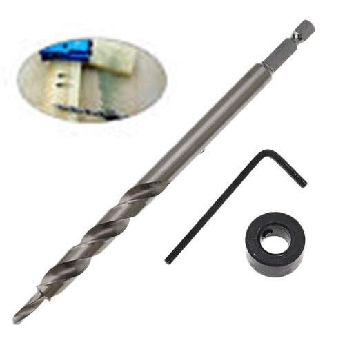 Turn Step Drill Bit for Pocket Hole Drill Jig Guide Compatible and ...