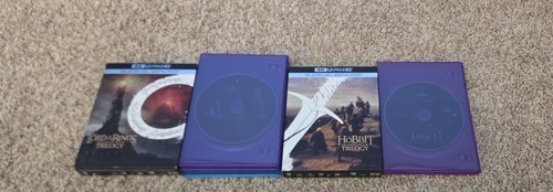 The Lord of the Rings & The Hobbit Trilogy 4K Ultra HD Box Set Movie ...