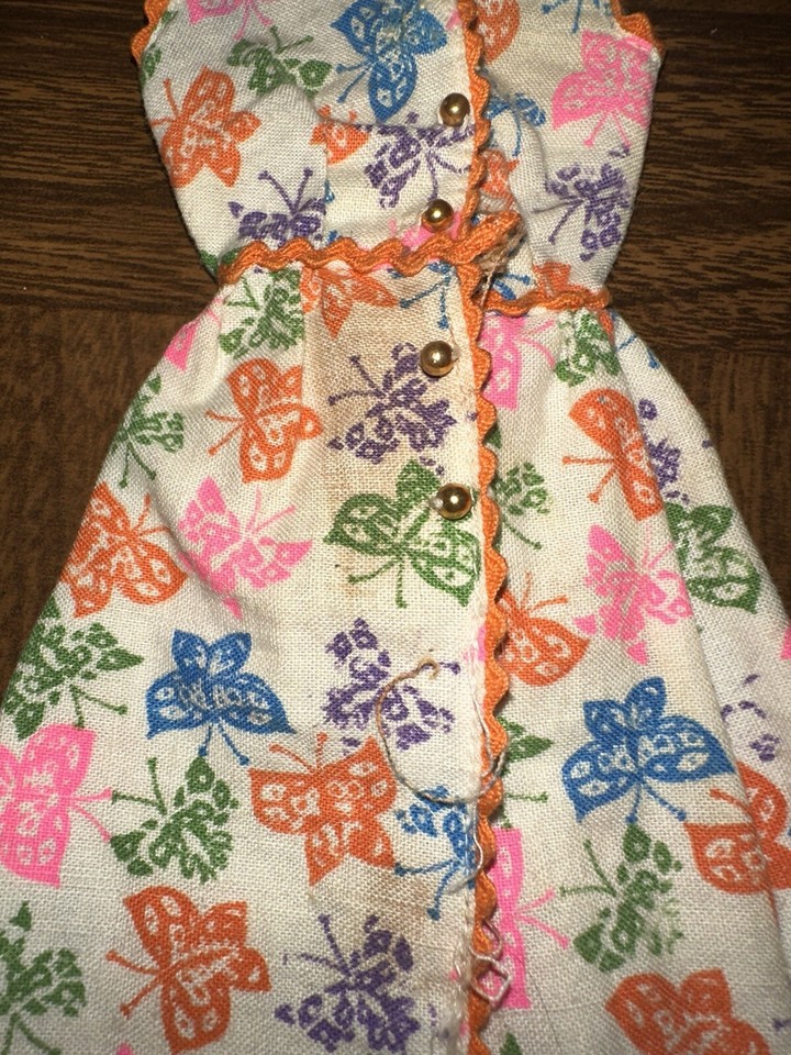 Vintage 1965 Barbie BRUNCH TIME # 1628 Dress Casserole Coffee Pot Shoes ...