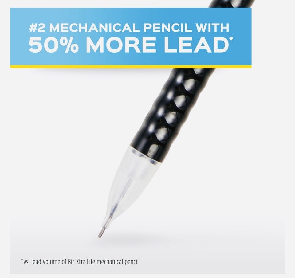 Paper Mate Write Bros. Classic Mechanical Pencils, 0.7mm, HB #2 lead ...