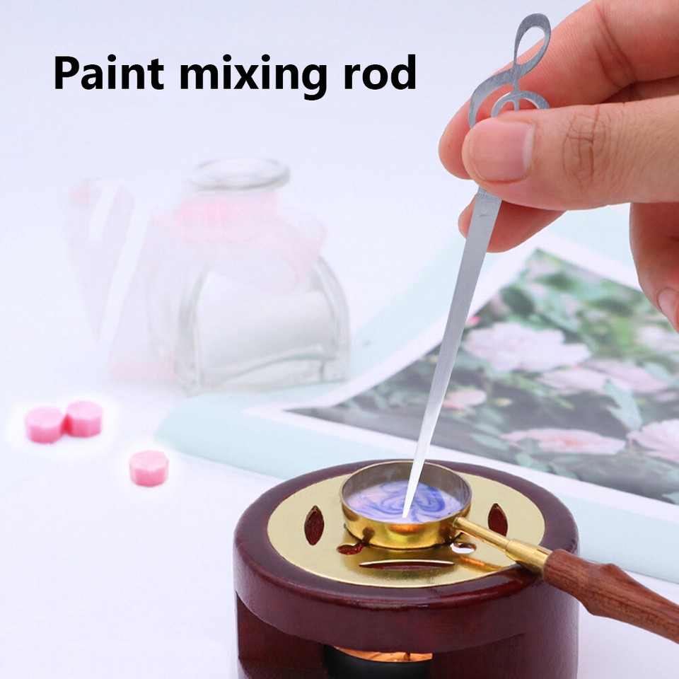 10cm Mixing Spoon Tools Melting Wax Spoon Stirring Stick Rod DIY Craft ...