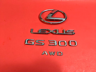2006-2011 LEXUS GS300 AWD REAR TRUNK LID EMBLEM BADGE LOGO OEM | eBay