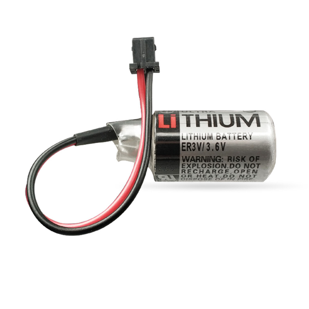 2pcs ER3V JZSP-BA01 3.6V 1000mAh PLC Battery Backup Power for Yaskawa ...