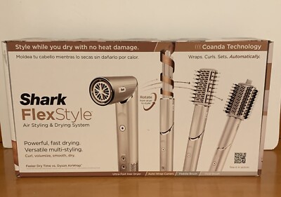 Shark FlexStyle Air Styling & Drying System Hair Blow Dryer BOX ONLY W ...