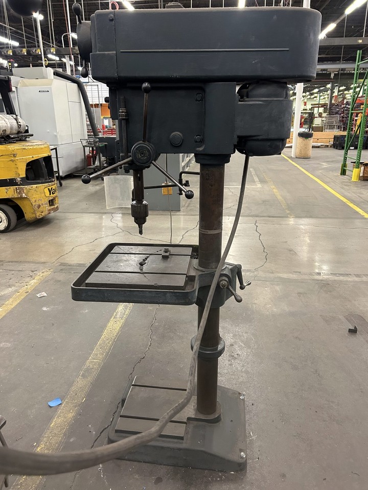 Clausing 2275 20" 1.5HP Variable Speed Floor Drill Press | eBay