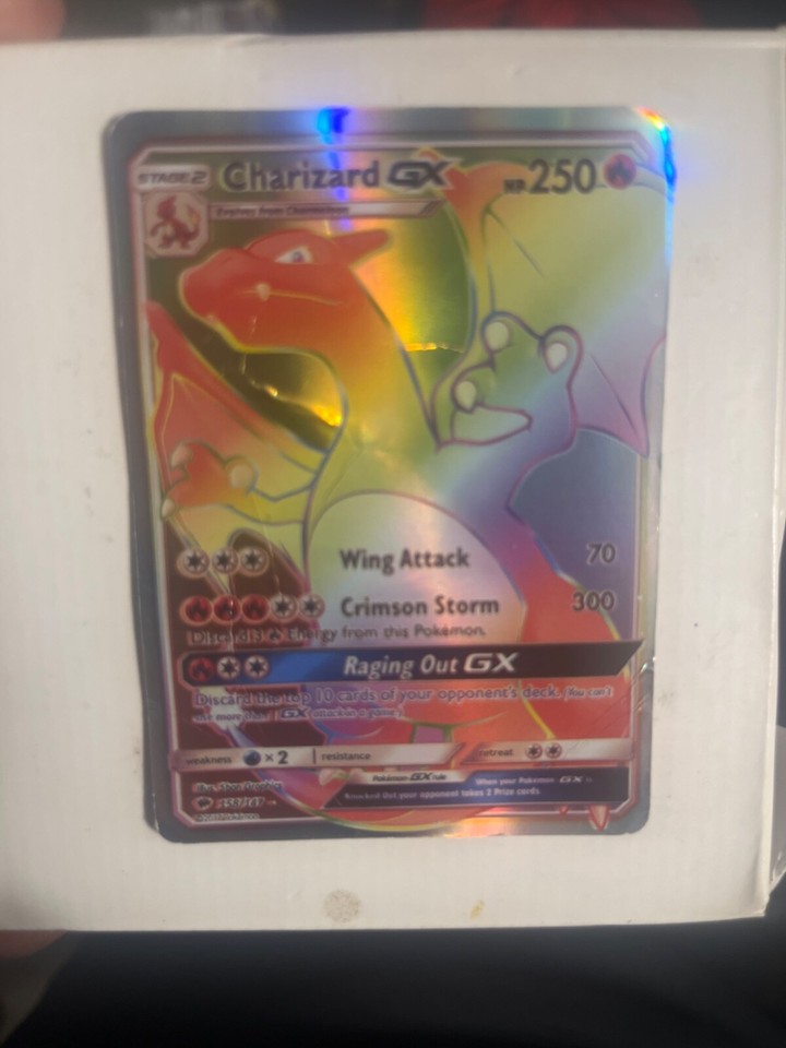 pokemon charizard secret rare rainbow dragon | eBay