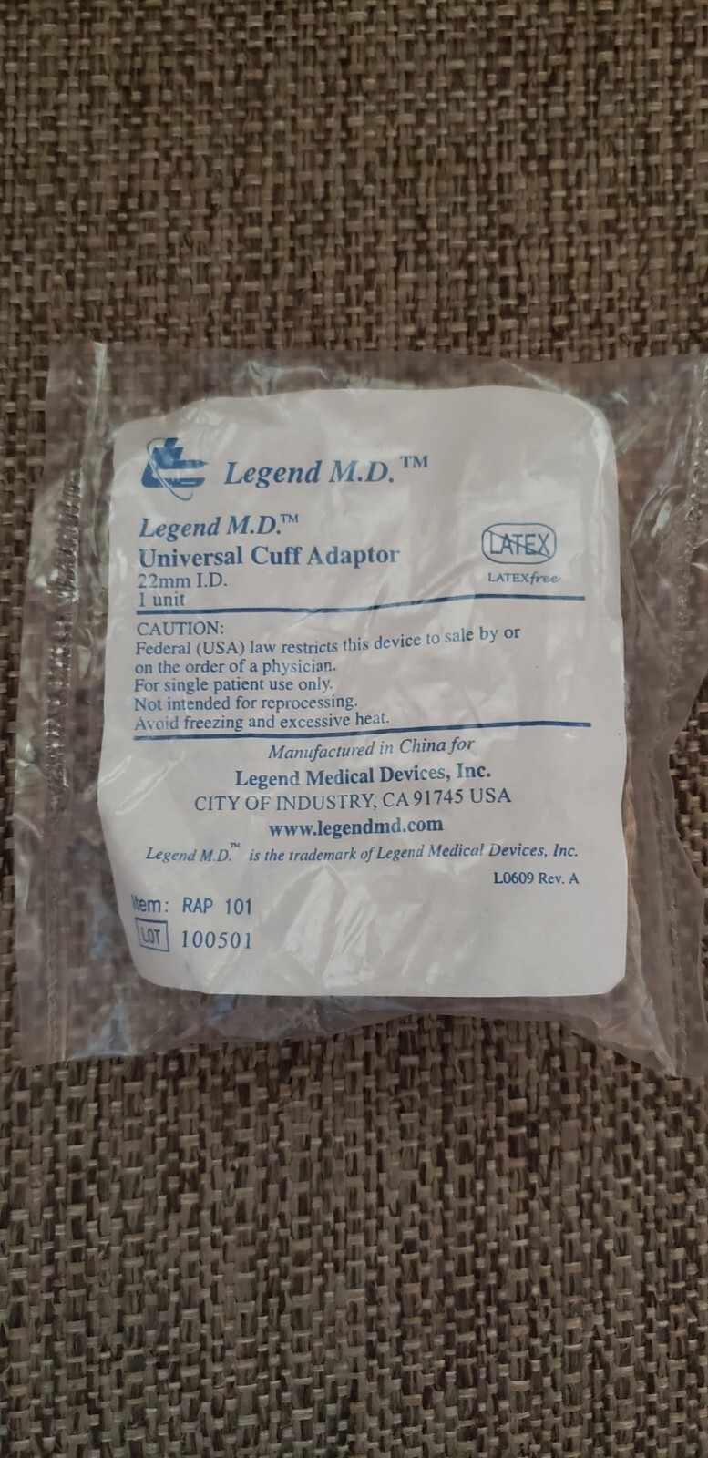 CPAP 22mm to 22mm 1" to 1 inch Hose Connector Tubing Adapter Cuff for ...