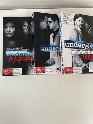 Underbelly dvds Underbelly Uncut / Razor / Tale of Two cities . One Lot ...