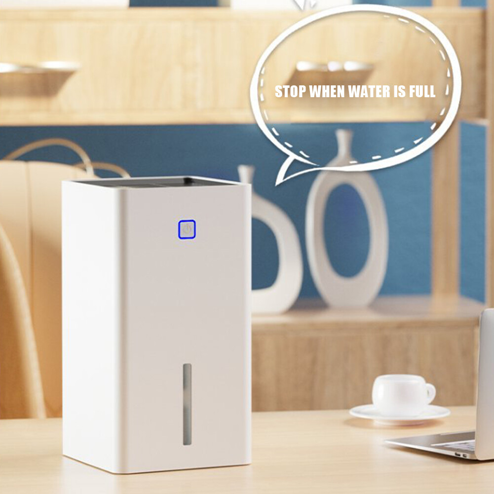 Mini Dehumidifier 1.1L Hygroscopic Machine Moisture Remover for Home ...